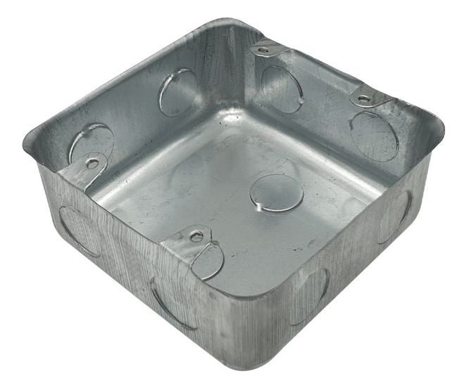 EXT-GALV-4X4 - WALL BOX GALVANISED 4X4
