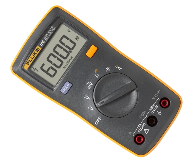 FLUKE-106 - MULTIMETER DMM FLUKE 106 COMPACT PALM SIZE