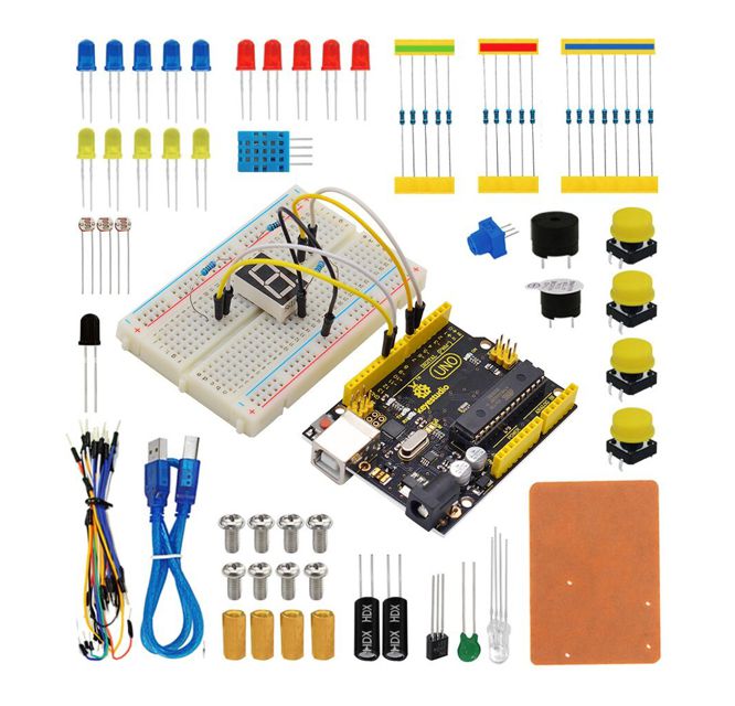 KS0070 - UNO R3 BREADBOARD KIT FOR ARDUINO