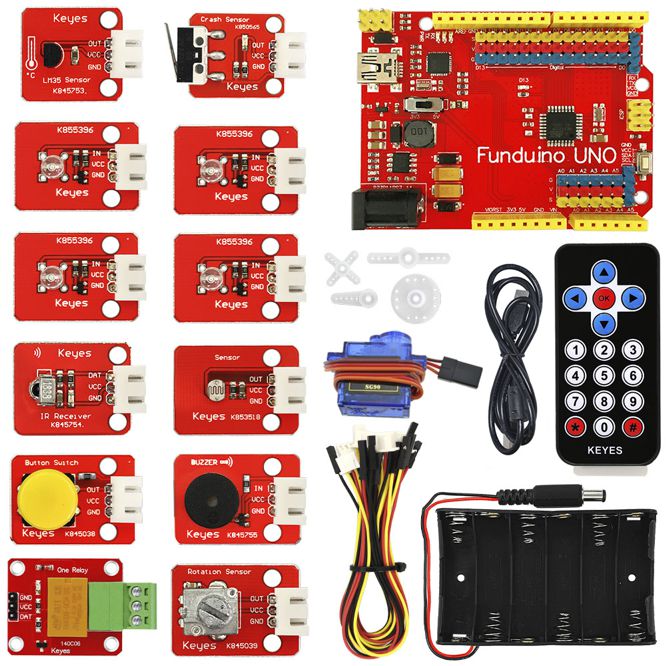 Other Electronic Components & Equipment - ELECTRONIC BLOCKS DEVELOPMENT KIT FOR ARDUINO KT0044 ...