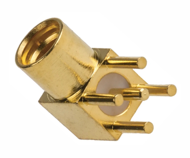 MMCX-KE - MMCX-SOCKET(MICRO) R/A PCB, GOLD