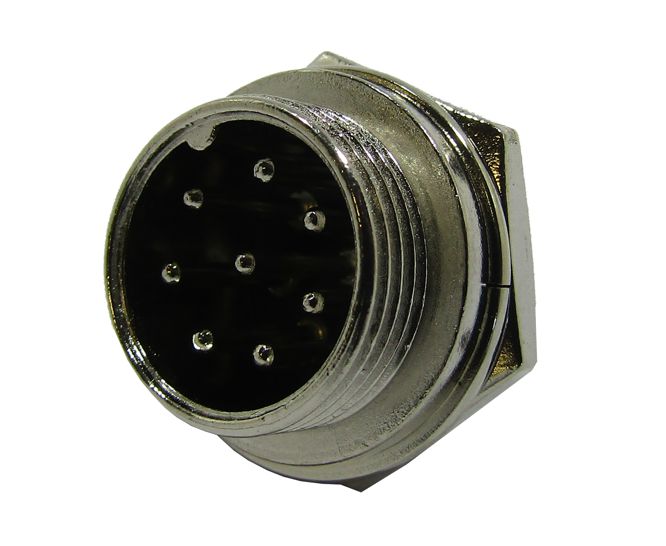 M5902G - M16 8W P/M-MIC-PLUG 5A 125V AVIATION CONNECTOR