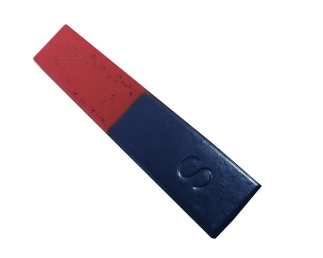 190918 - FLAT FERRITE N/-S PERMANENT BAR MAGNET 100x20x6.5mm