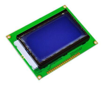 MD0076 (62520003) - 128x64 DOTS LCD DISPLAY MODULE BLUE SCREEN