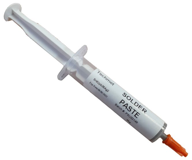 SN62PB36AG2 - SOLDER PASTE 35gm TUBE INCLUDING NEEDLE