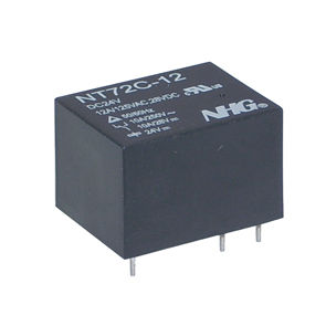 NT72C-S10-DC24V-036 - RELAY SPDT 10A 24VDC RECT 5PCB