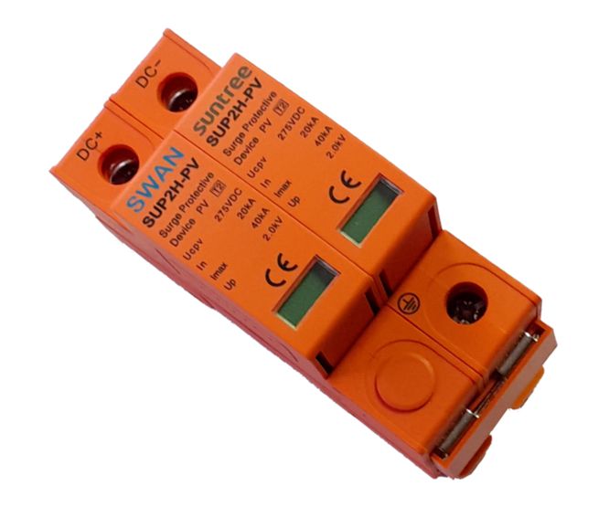 DC-SUP2H-SPD-2P-275V *A* - SURGE PROTECTION 40KA 2P 275VDC
